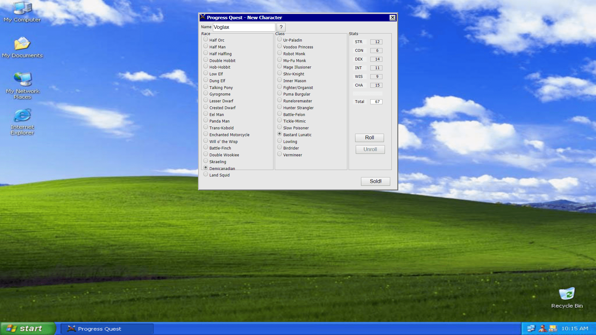 El legado incremental de Progress Quest – Leotagoras.org